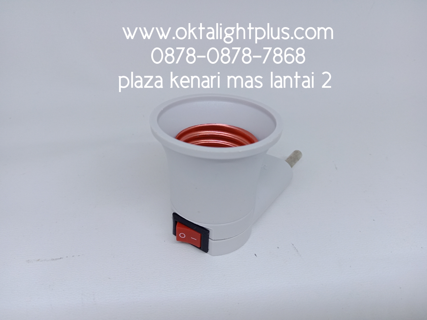 Fitting Lampu Colok E27 | OktaLight+