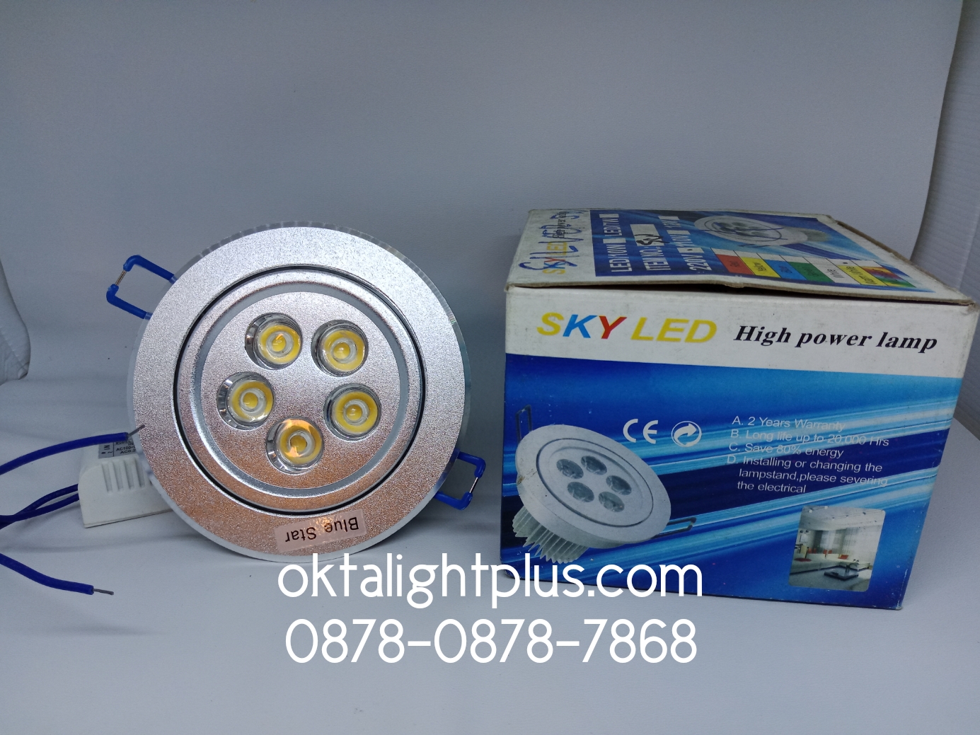 Downlight LED 5 Watt | OktaLight+