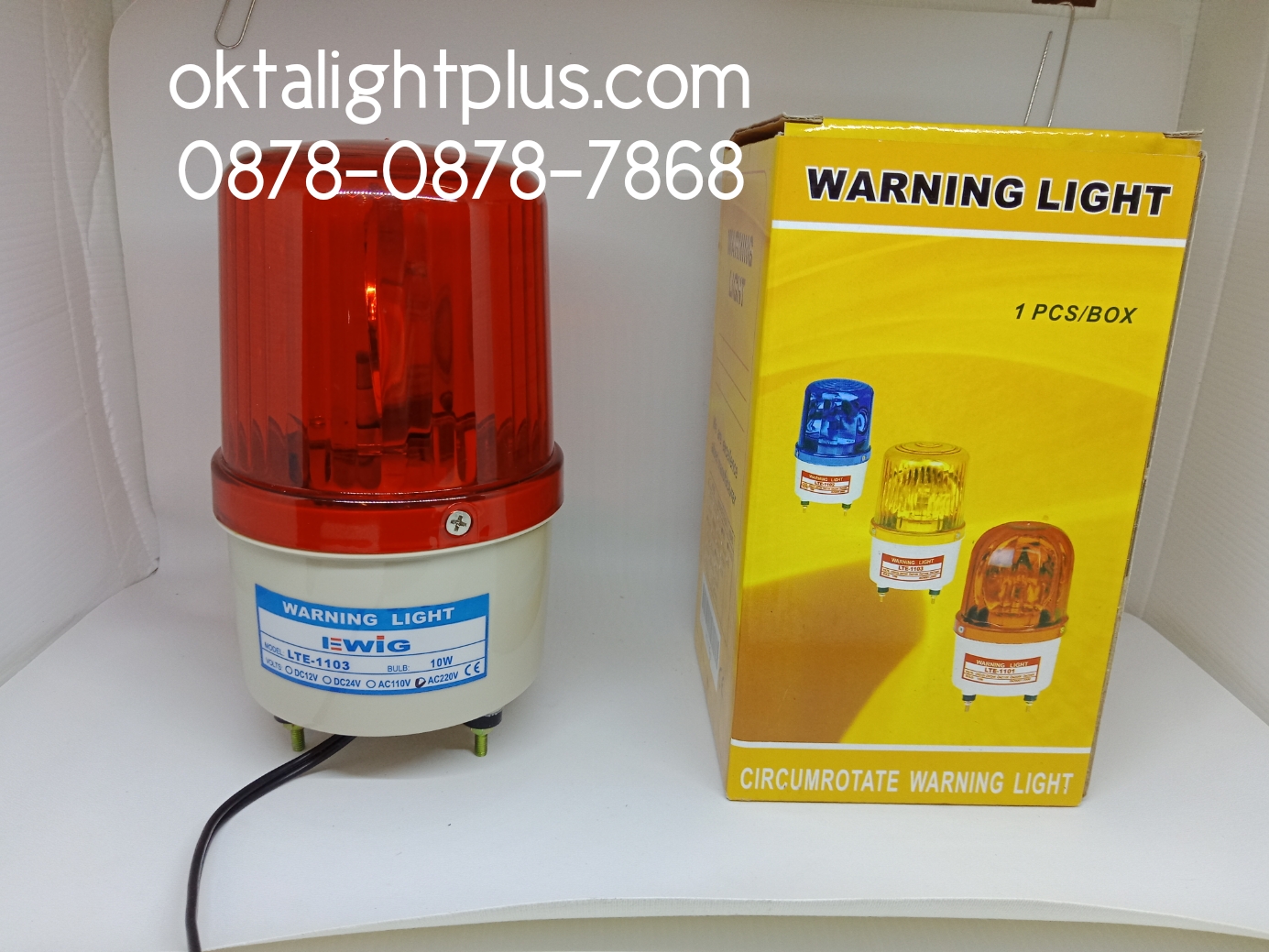 Lampu ROTARY Warning Light | OktaLight+