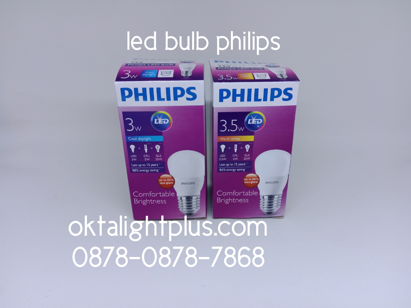 LED Bulb PHILIPS 3 Watt | OktaLight+