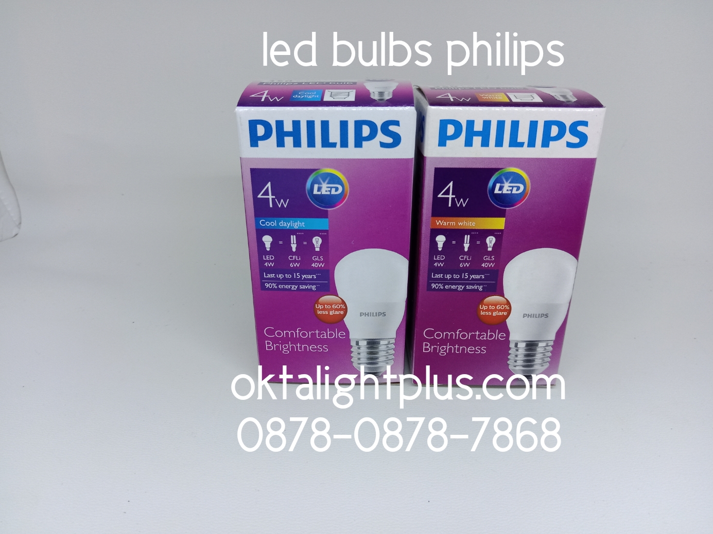 LED Bulb PHILIPS 4 Watt | OktaLight+